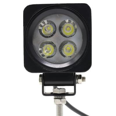 China 10V - 36V 4x4 Off Road Lights 12W Off Road LED Headlights With Diecast Aluminum Housing for sale