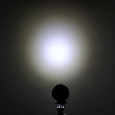 China Luz de trabajo LED redonda de 27W con interruptor en el botón de encendido/apagado posterior en venta
