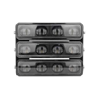 China Diecast Aluminum Housing Mounting Bracket Stainless Steel Crane Equipment Red Safety Warning Light Forklift Safety Light for sale