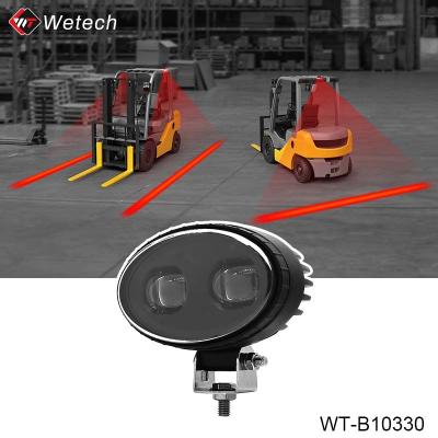 China Luci rosse / blu per le zone di sicurezza dei carrelli elevatori IP67 for sale