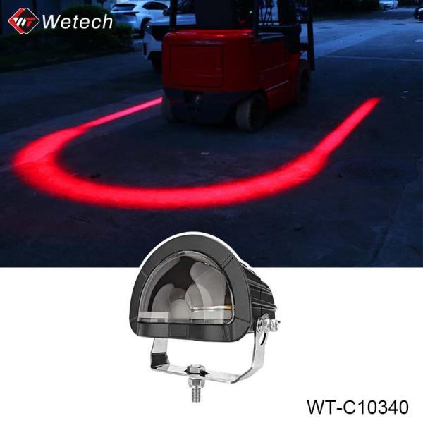 Quality Customized Forklift Arc Safety Light 40W Fork Truck Blue Safety Light IP67 for sale
