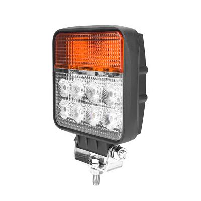 中国 24W LED 投光ビーム オフロード車作業灯 ターンシグナル付き IP67防水 USD決済対応 販売のため