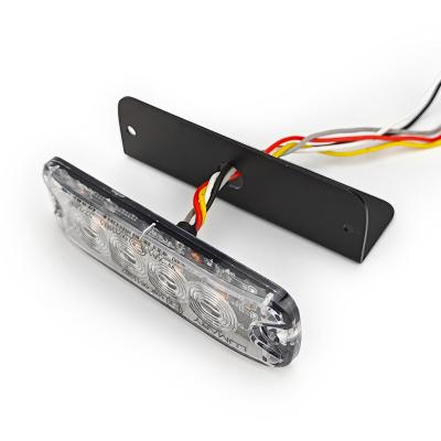 China 12V - 24V LED Strobe Warning Lights IP67 Side Flashing Strobe Light For Vehicle for sale