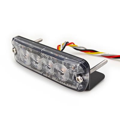 China 12V - 24V LED Strobe Warning Lights IP67 Side Flashing Strobe Light For Vehicle for sale