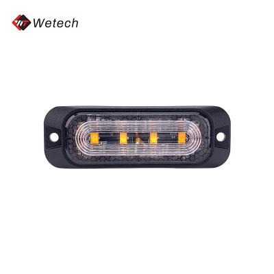 China Side Flashing 12V - 24V LED Strobe Warning Lights IP67 Strobe Light For Vehicle for sale