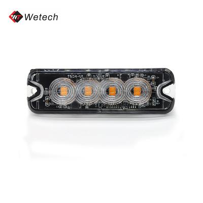 China 12V - 24V LED Strobe Warning Lights IP67 Side Flashing Strobe Light For Vehicle for sale