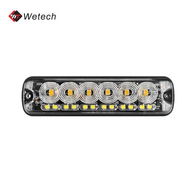 Cina 18W Truck Strobe Light Alta luminosità LED Grille Strobe Lampade IP67 PC Materiali per lenti in vendita
