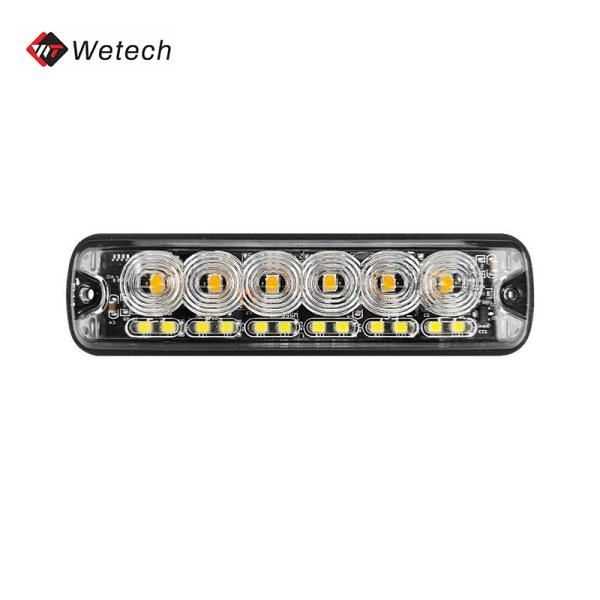 Quality 18W Truck Strobe Light High Bright LED Grille Strobe Lights IP67 PC Lens for sale