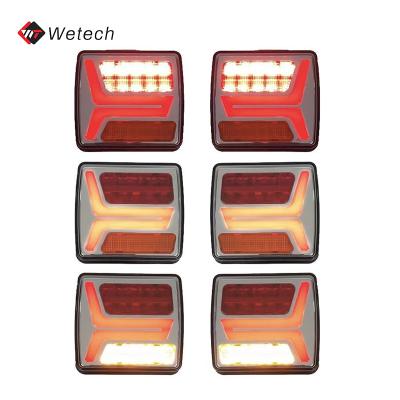 中国 カスタマイズされたトレーラー照明キット 4.2V トレーラー用の磁気尾灯 販売のため