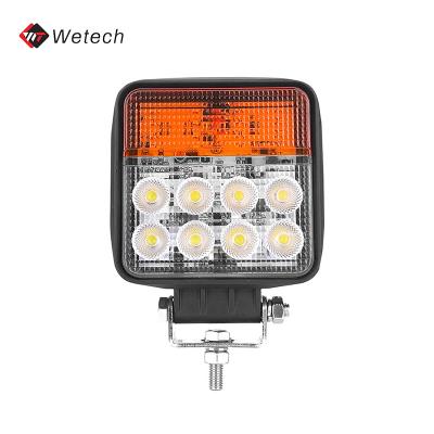 中国 防水 12V 24V DC 24W LED ワーキングライト ターンシグナル付き 洪水照明 販売のため