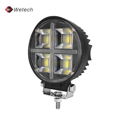 중국 IP67 36W LED 작업 램프 트랙터 포크리프트 트럭 흰색 다이 캐스트 알루미늄 하우스 플라드 라이트 판매용