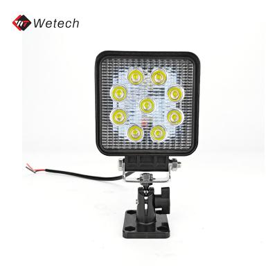 Cina DC 12V 24V 27W Tractor forklift LED Working Light Far LED in vendita