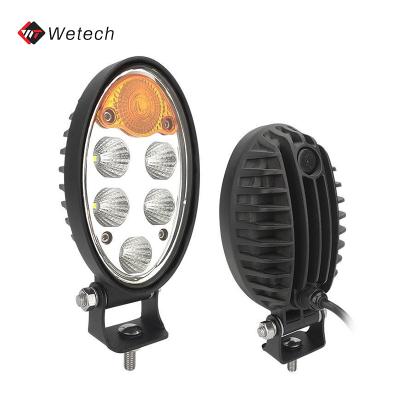 중국 IP 67 36W 포크리프트 턴 신호 LED 포크리프트 라이트 앰버 LED 워크 램프 판매용