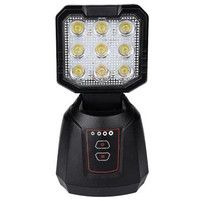 China Universal Multi-Functional Emergency Light with 9PCS*3W LED and 7.4V 14400mAh Li-ion Battery for 100%-30%-SOS Light Modes for sale