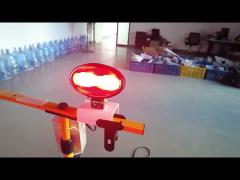IP67 Forklift Arc Light 30W Fork Truck Lights 10V - 80V For Pedestrian Safety And Forklift Zone