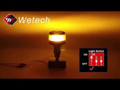Amber Rotating Beacon Light Waterdicht Strobe Beacon Light Op maat