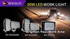 90W LED Work Light Brightens Any Job