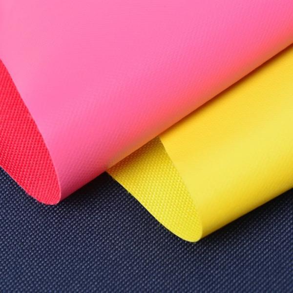 Quality Wrinkle Resistant 300D Polyester Oxford Cloth Plain Pattern Highly Versatile for sale