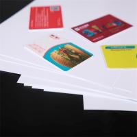 Quality White PVC Core Board Printable 300micron Thickness For Plastic Cards for sale