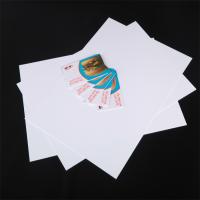 China Customizable White PVC Core Sheet 0.25mm For Plastic Cards Lamination / Solution for sale