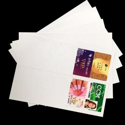 China Custom Color Digital PVC Sheet 0.31mm 310micron For Digital Printer for sale