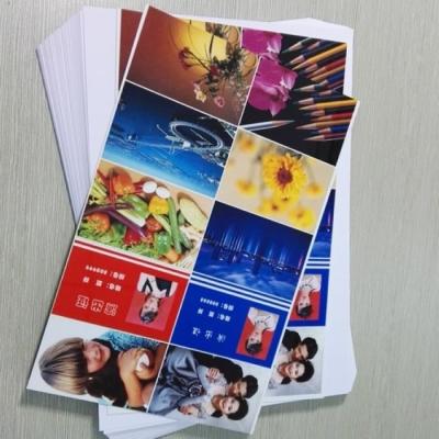 China Custom Color Digital PVC Sheet 0.31mm 310micron For Digital Printer for sale