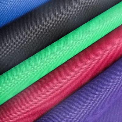 China Water Resistance Polyester Oxford 600D Fabric PVC Coated Oxford Polyester Material for sale