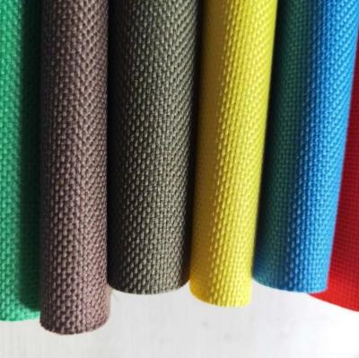 China Flame Retardant Polyester Oxford Fabric 600D PU Coating Water Proof Tent Material for sale