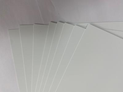 China SIM / Phone Cards Plastic Card Sheet White Matte PVC Core Sheet 760micron Thickness for sale