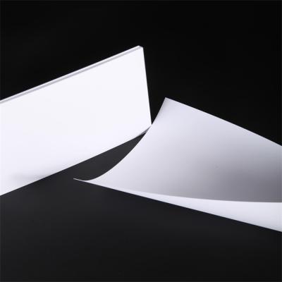 China 100micron White PVC Card Sheet , Printable Matte Plastic Cards Core Sheet for sale