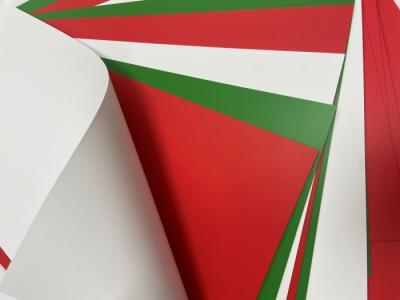 China White / Colored PVC Card Printing Sheets 0.26mm Thickness Matt Surface for sale