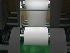 Laserable PVC Coated Overlay With Glue For ID Cards / Plastic Cards