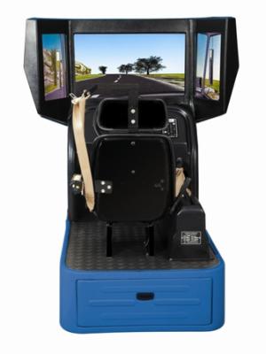 China 120 Degree auto driving simulator , Interactive truck training simulator for sale