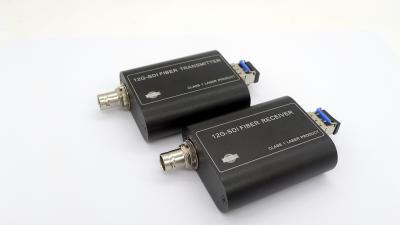 China Single channel 12G-SDI to fiber converter-4K camera video Ultra HD SDI to fiber-12G-SDI over fiber optic Exterder for sale