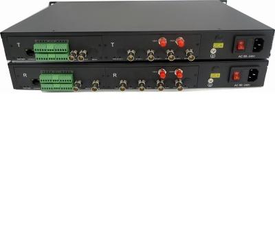 China 8 channel 3G/HD/SD-SDI over Fiber Extender or 8ch 3G-SDI to fiber converter+data+Audio+Ethernet for sale