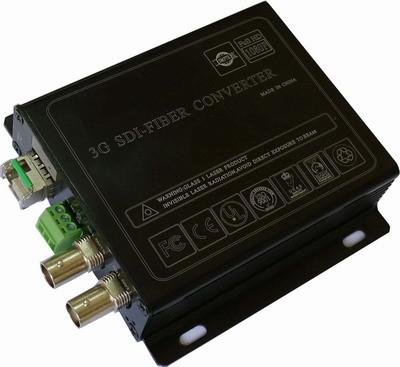 China PTZ Camera optical fiber transmission system,3G-SDI multi-functional signal to fiber converter for sale