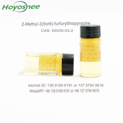 China Liquid 2-METHYL-3,5 OR 6-(FURFURYLTHIO)-PYRAZINE Heterocyclic Compounds CAS 65530-53-2 Enhancing Flavor of Cocoa and chocolate products for sale