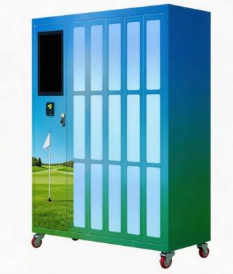 China Automated Golf Club Rental System with 21.5 inch Touchscreen, Card and E-payment, and Remote Inventory Monitoring for sale
