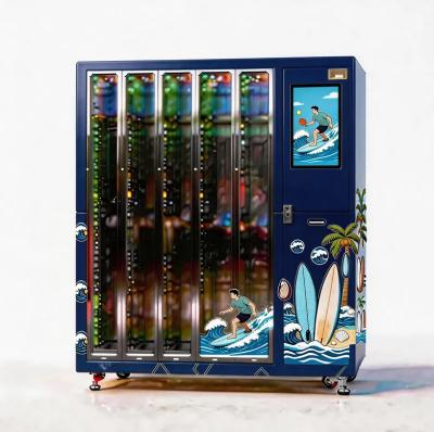 China WEIMI Smart Surfboard Rental Locker Vending Machine for 24/7 Self Service Beach and Resort Equipment Rental for sale