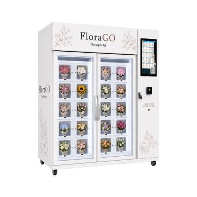 China WEIMI Smart Flower Vending Machine 24/7 Automated Floral Retail & Smart Locker Solution for sale
