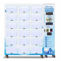 China Customized Big Capacity Locker Vending Machine 400L for Snacks Drinks Fresh Fruits Glass Bottles for sale