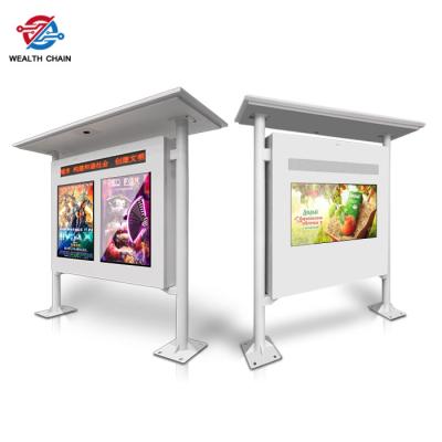 Cina IP55 3 scherma il contrassegno LCD all'aperto di Digital per l'audio web di immagine video in vendita