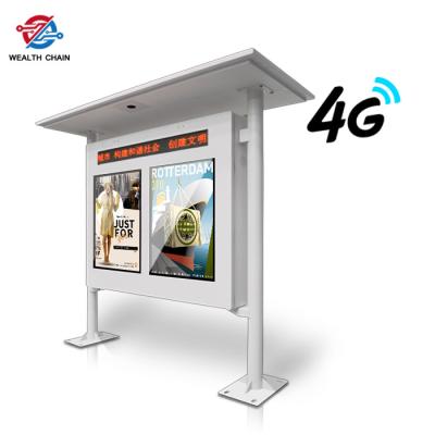 Cina Media Player LCD diritto su due lati X a 55 pollici osservazione completa di angolo di 3 pc in vendita