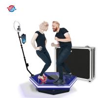 China App Control 360 Photo Booth Wireless Automatic Rotating Slow Motion Machine for sale