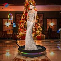 China App Control 360 Photo Booth Wireless Automatic Rotating Slow Motion Machine for sale