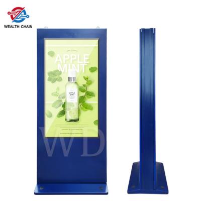 Cina 2000 annunci pubblicitari LCD all'aperto del contrassegno di Digital di luminosità alta a 49 pollici dei pidocchi in vendita