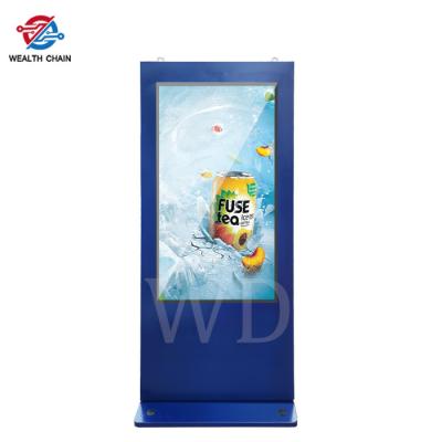 Cina 2000 annunci pubblicitari LCD all'aperto del contrassegno di Digital di luminosità alta a 49 pollici dei pidocchi in vendita