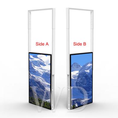 Cina Esposizione LCD leggibile di luce solare a 43 pollici di alluminio 2160P, contrassegno di Digital parteggiato doppio in vendita