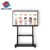 China Windows 10 Android 7.1 4K Digital Interactive Whiteboard Multi Touch for sale