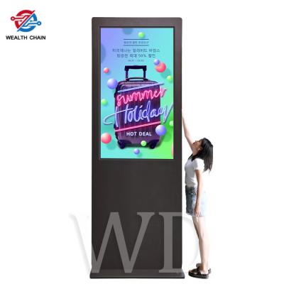 中国 WiFi Bluetooth屋外のデジタルの表記リモート・コントロール3メートルの75inch LCD 販売のため